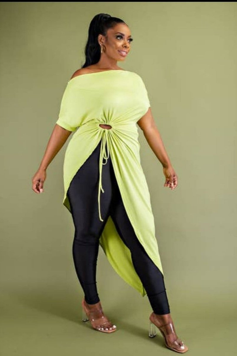 Peak a boo Plus Size Top – Style Your Curves